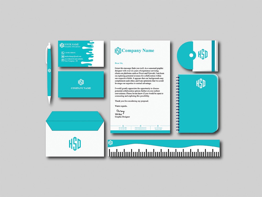 Attractive and professional corporate brand identity kit for your ...