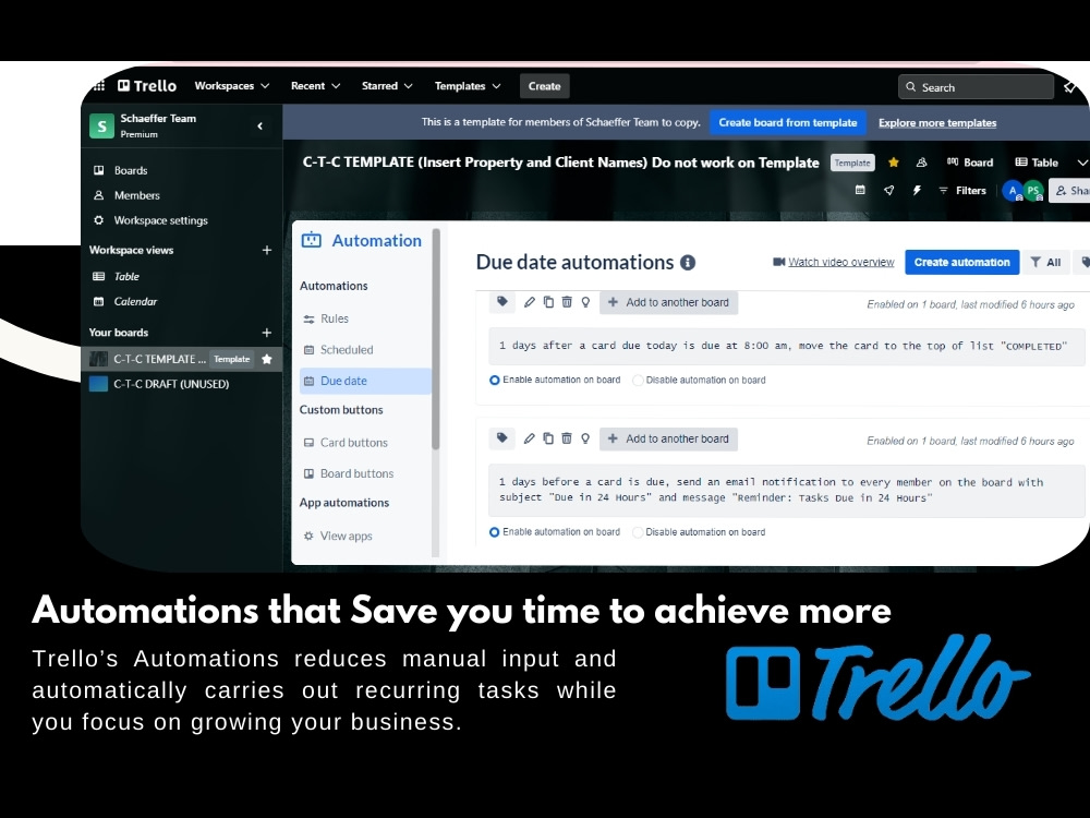 A fully Functional & Automated Trello to manage your Business ...