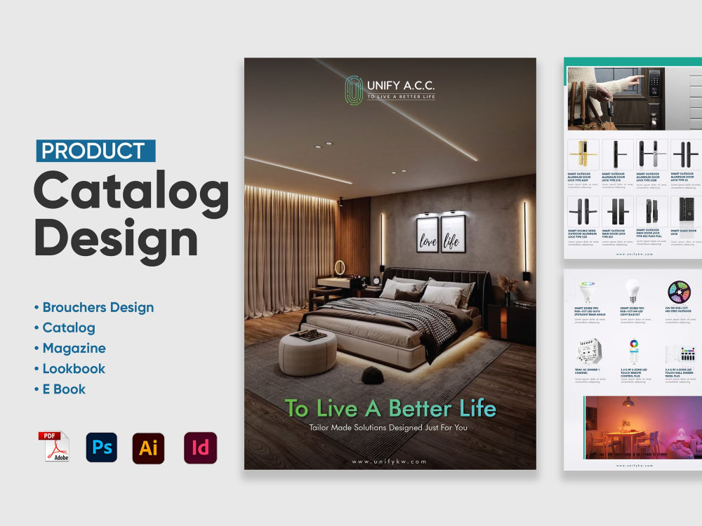 Product catalog, catalogue, lookbook, booklet, sell sheet, magazine ...