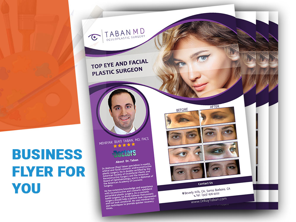 A Sophisticated Flyer Design | Professional Flyer Design | Clean Flyer ...