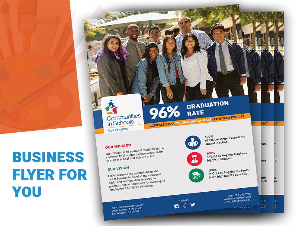 A Sophisticated Flyer Design | Professional Flyer Design | Clean Flyer ...