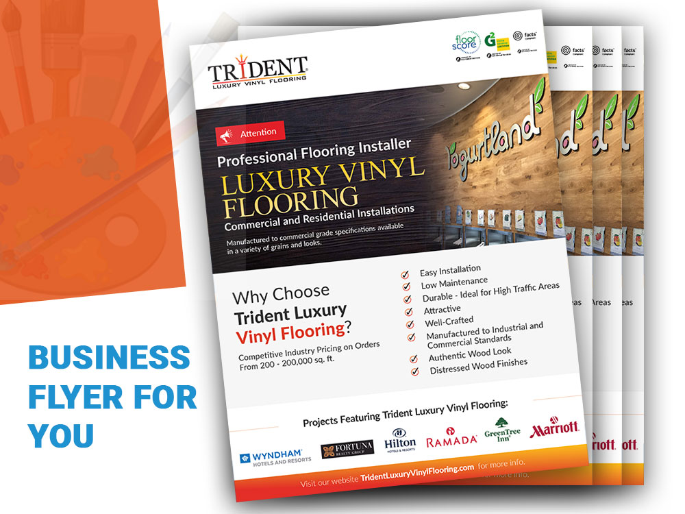 A Sophisticated Flyer Design | Professional Flyer Design | Clean Flyer ...