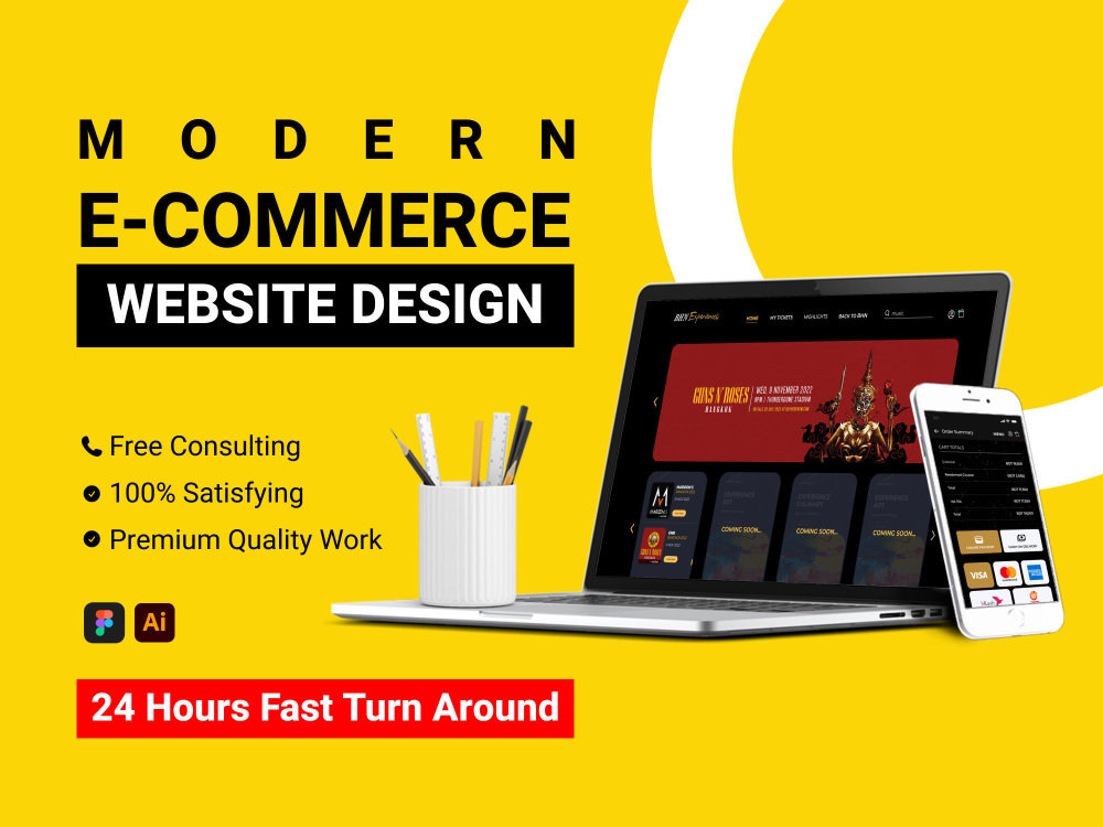 Custom E-commerce Website Design & Development Tailored for Your Business | Upwork