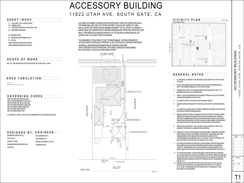 ADU Accessory Dwelling Unit - Design & Construction Documents | Upwork