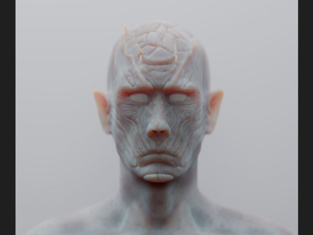 A fantastic 3D sculpted character | Upwork