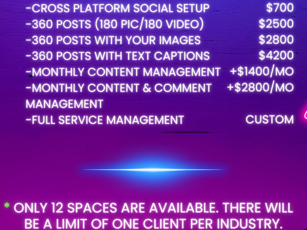 360 social media post visuals (180 picture & 180 vertical video) | Upwork