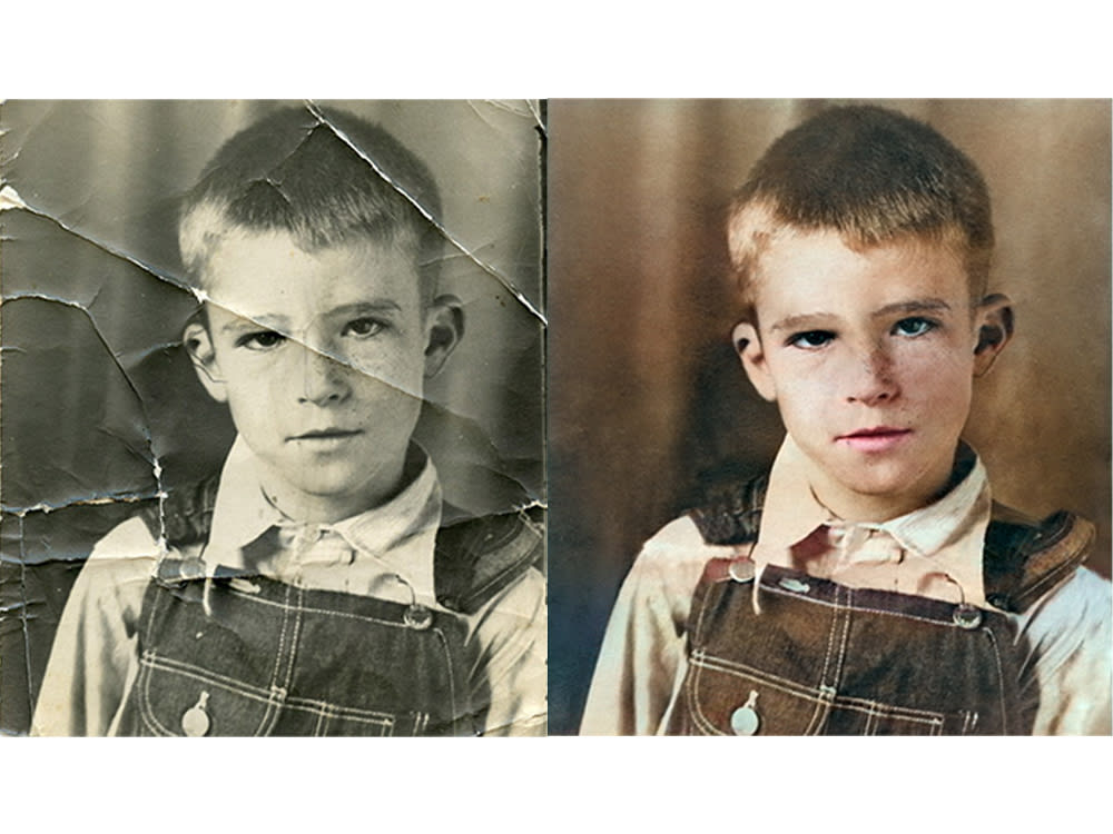 I can restore and colorize your old and worn-out photographs | Upwork