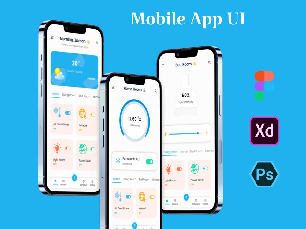Modern UI/UX design for mobile app | Upwork