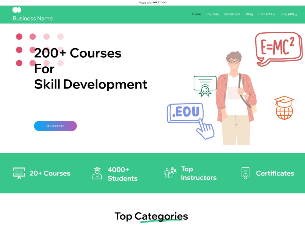 A Fast, Responsive, and SEO Optimized Wix Studio Website and Templates ...