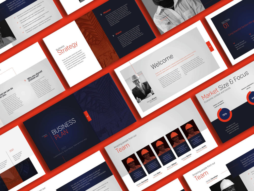 Bold winning pitch fundraising project presentation slides | Upwork