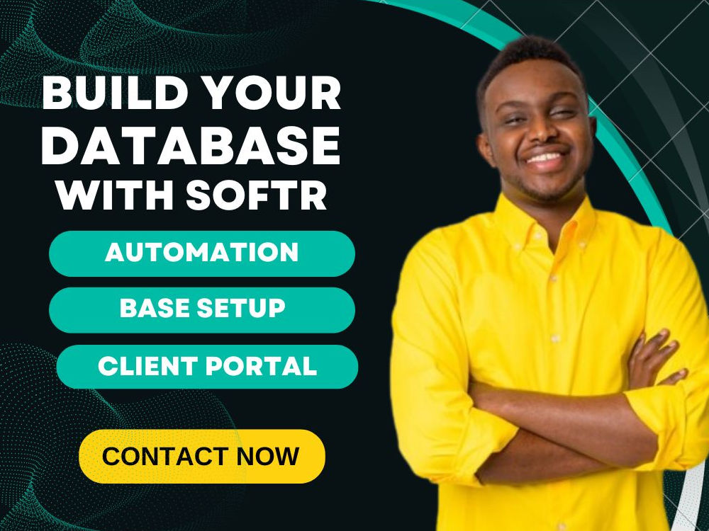 A softr website, client portal, database design | Upwork