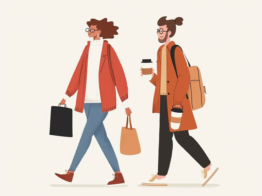 2D character illustrations/people illustrations/business illustrations ...