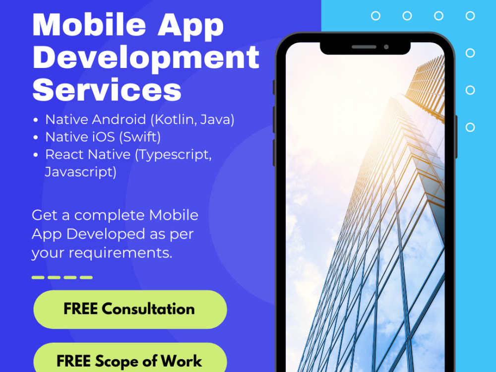 Mobile App Development for Native iOS, Android, and React Native | Upwork