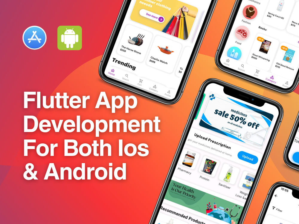 Android and IOS Mobile App Development and Design In Flutter & Dart | Upwork