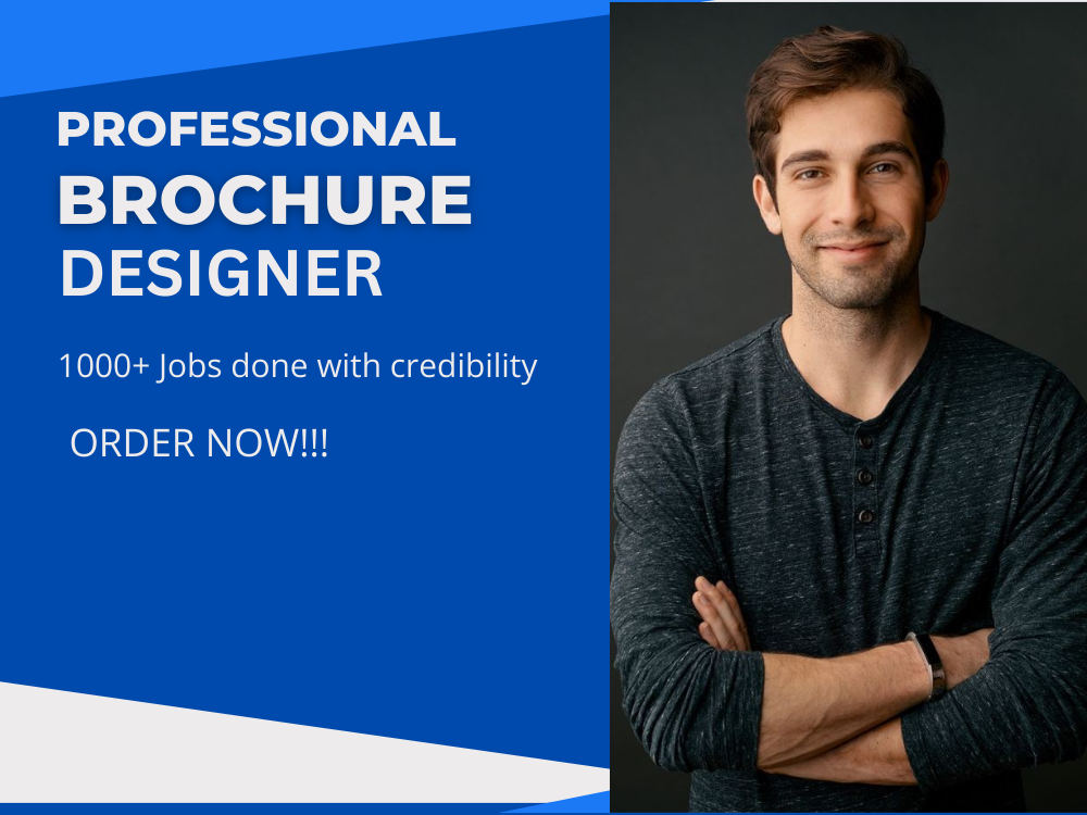 Highly polished, modern, and engaging design of brochure, flyer. | Upwork