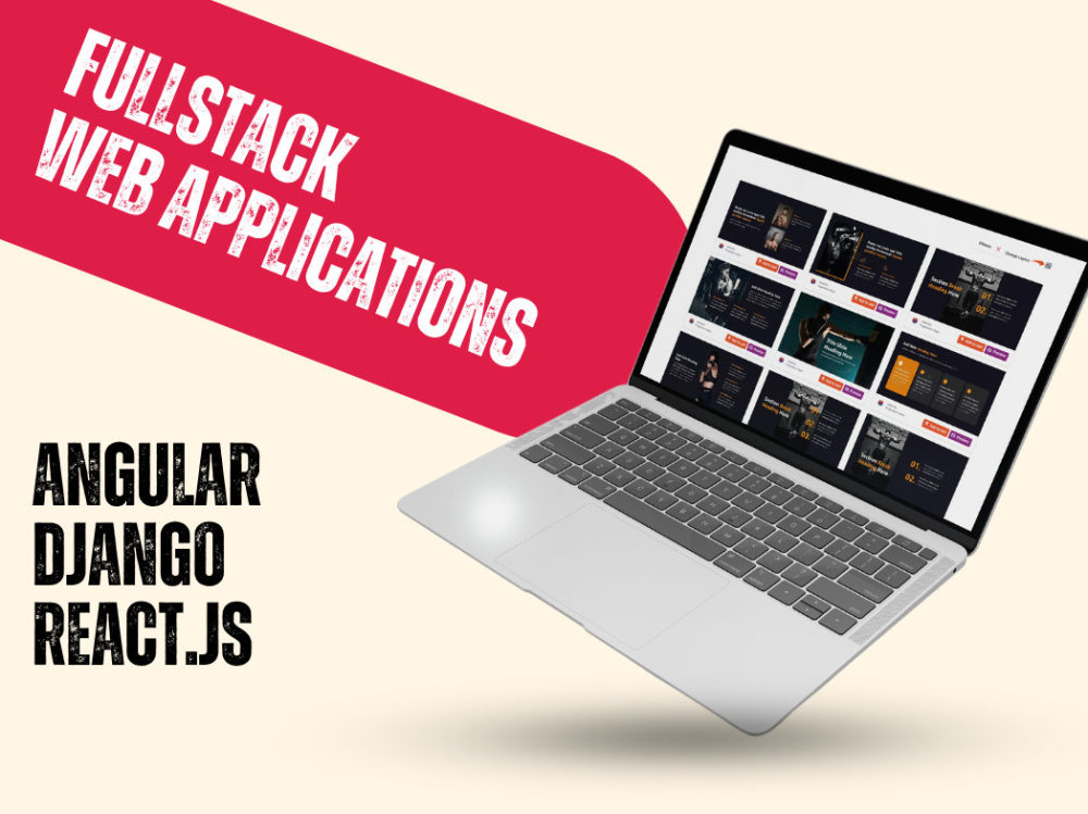 Powerful Web Applications Full Stack Angular Django And Reactjs
