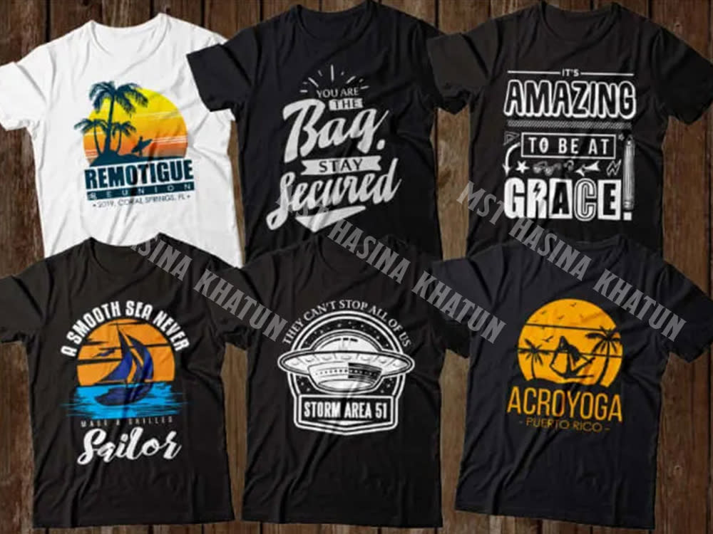 Creative typography T-Shirt design | Upwork