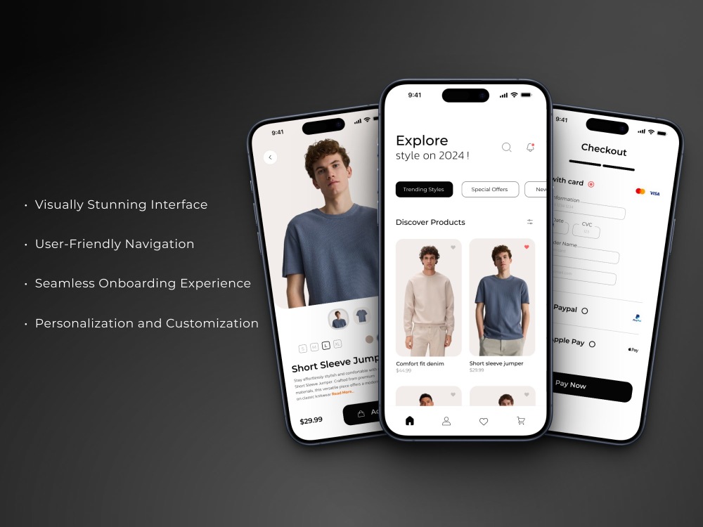 Modern mobile app ui design in Figma | Upwork