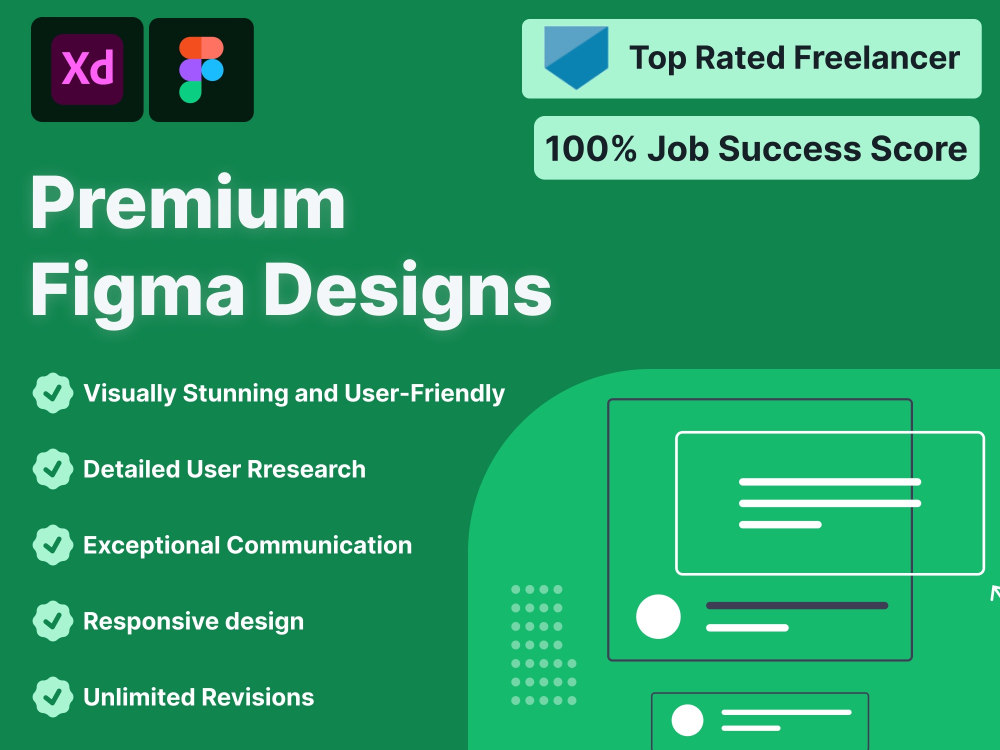 Premium Figma UI/UX Design, Responsive Web & App Interface Design | Upwork