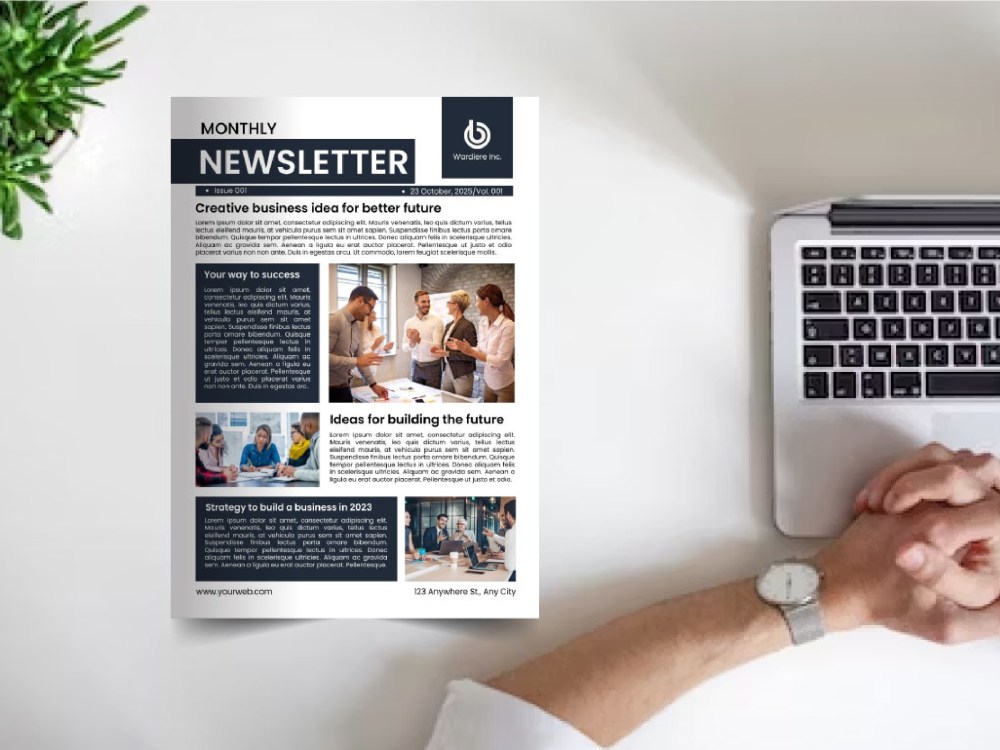 Professional newsletter, magazine layout,booklet, product catalogue ...