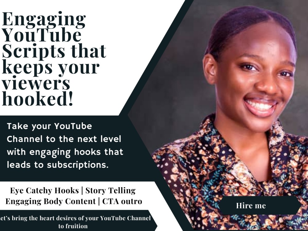 An Attention Grabbing YouTube Script That Leads To High Retention. | Upwork