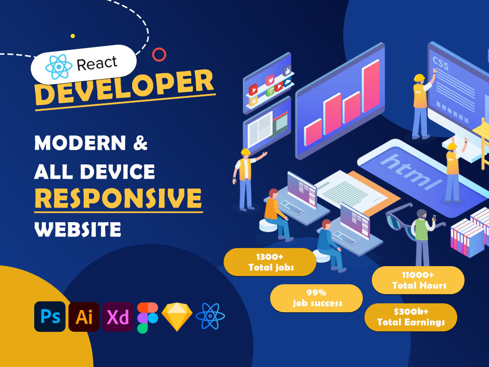 Frontend React Developer React Js Figma To React Redux Mern Upwork