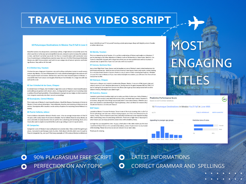 Youtube script writing and explainer video script | Upwork