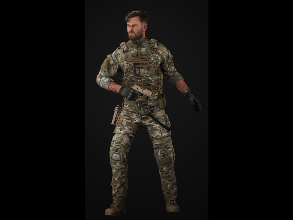 3D Character Modeling game character for unreal engine unity game ...