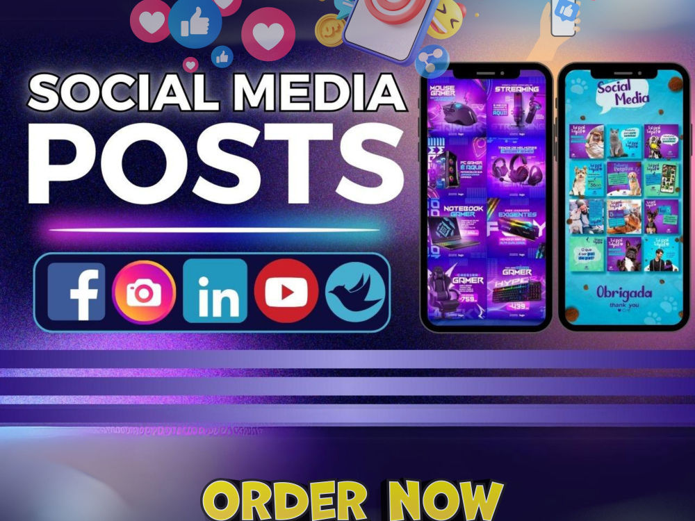 Attractive social media poster | Upwork