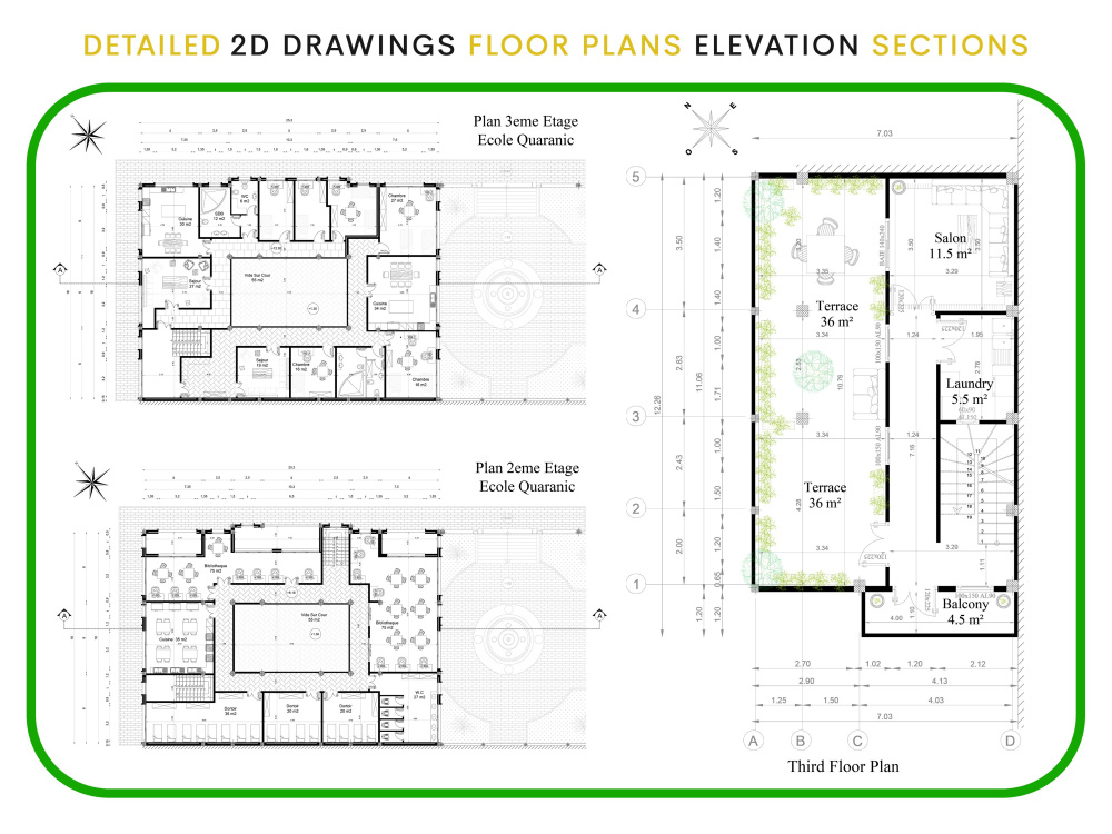 2D Architectural Drawings & Floor Plans | Upwork