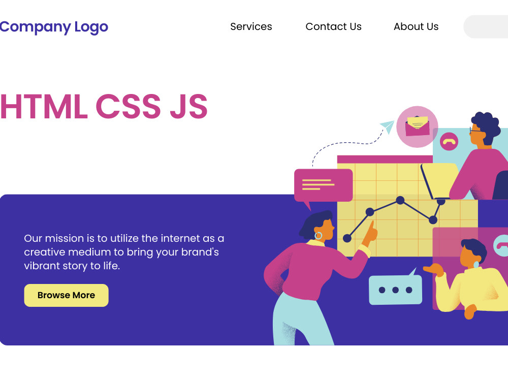 A Responsive website | figma to html css | psd to html | Upwork