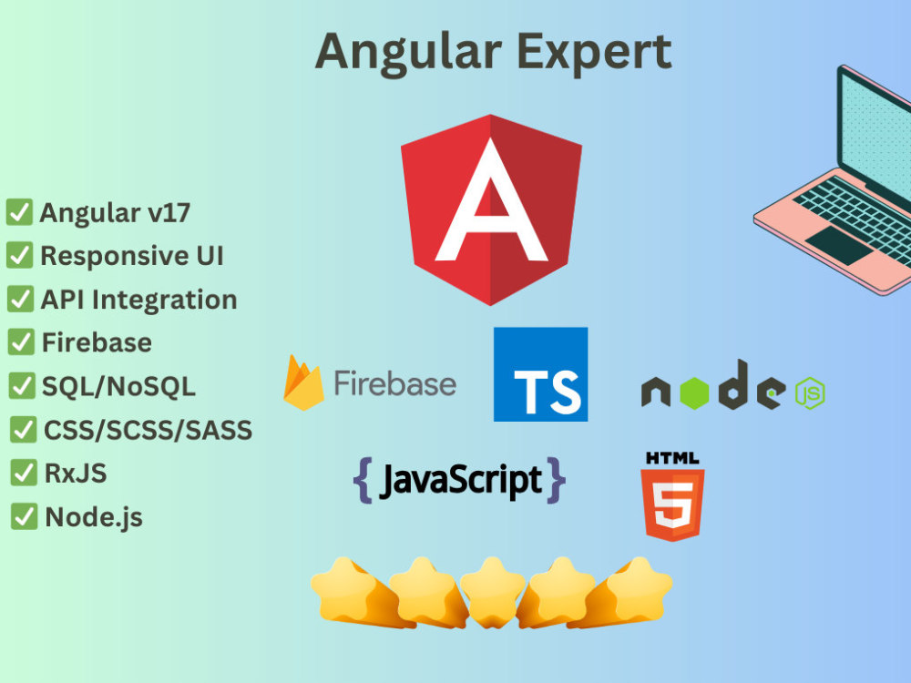 A dynamic & responsive angular application | Upwork