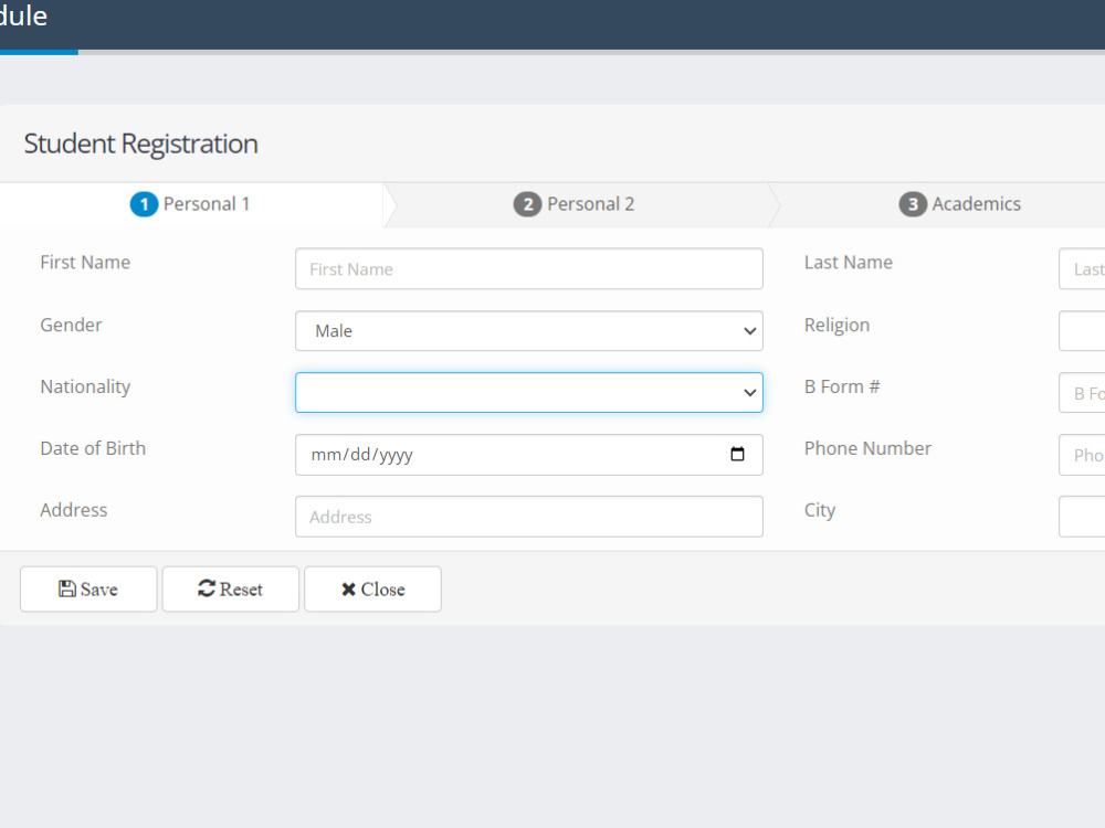 Web based Academic Institution Management System | Upwork