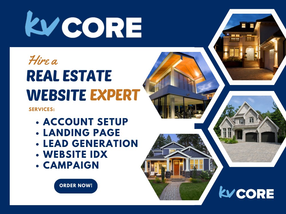 Kvcore landing page crm lead generation & automation for real estate ...