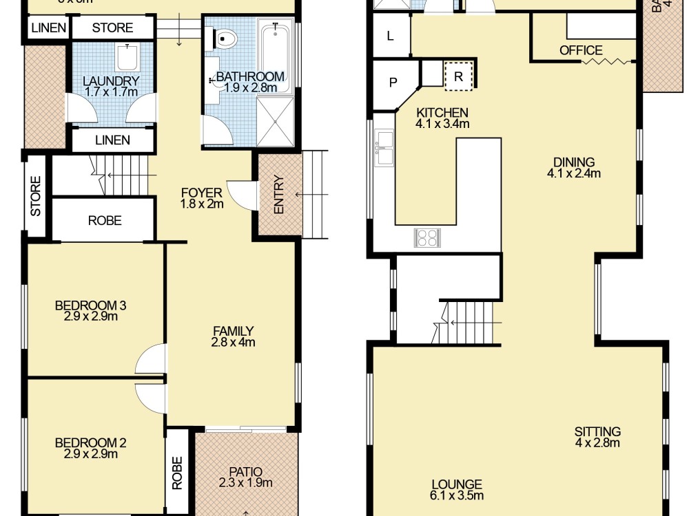 2D FloorPlans in vector and raster format. | Upwork