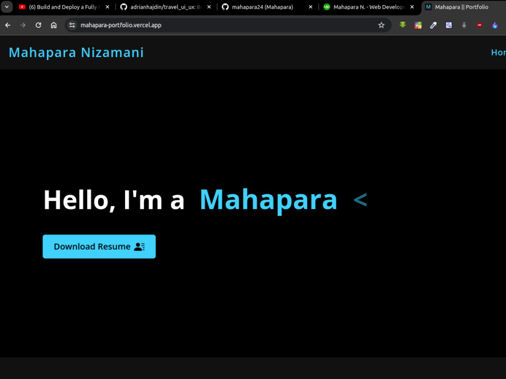 Custom website using React js | Next js | Front end development | Upwork