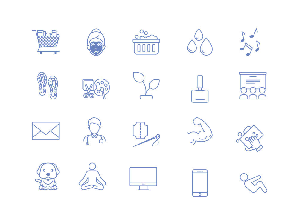 Vector line icons pack for your business | Upwork
