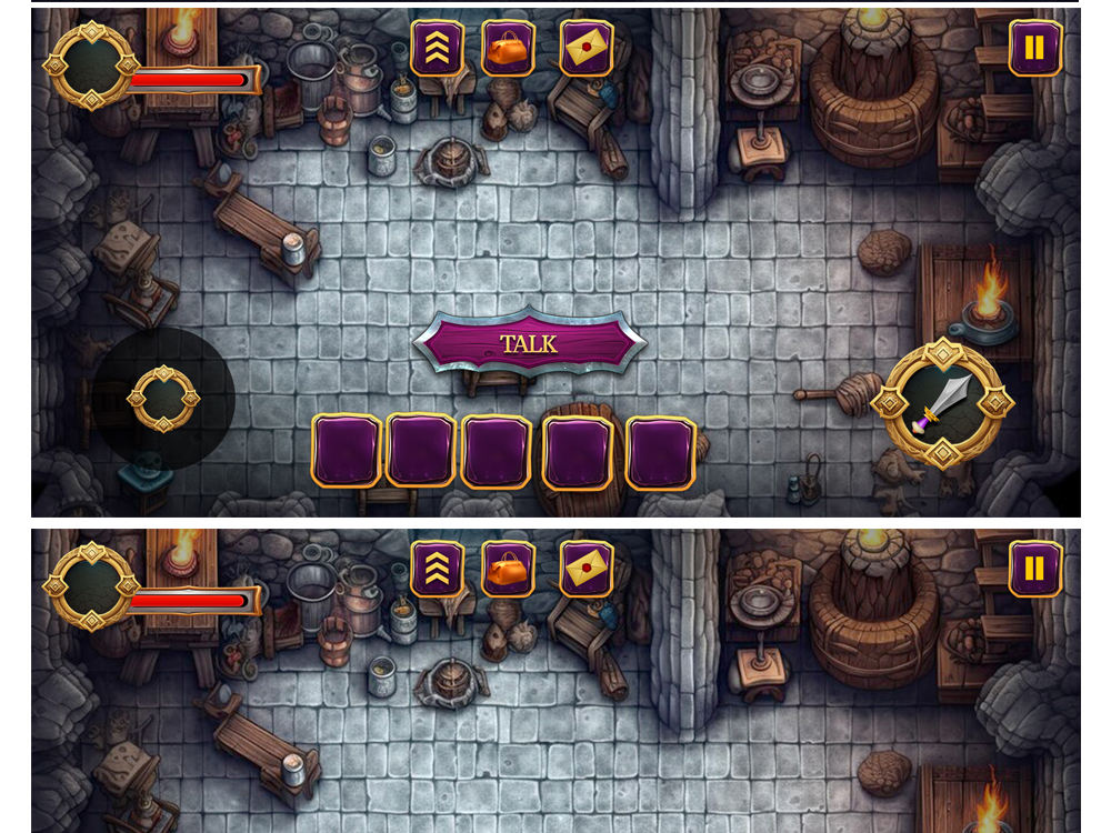 An Eye catching Fantasy RPG-style UI for your game! | Upwork