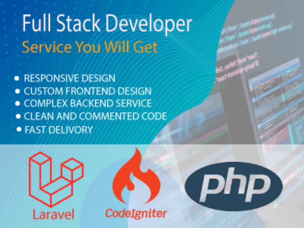 Enhancement and development for Laravel, CodeIgniter, and PHP websites ...