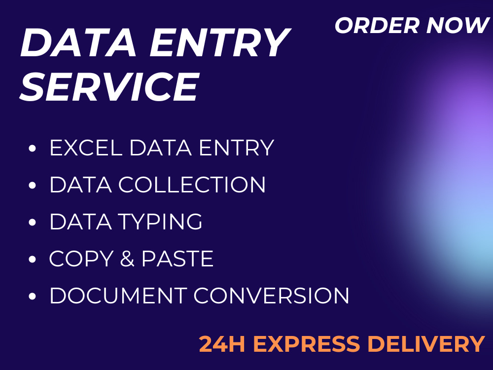 Data Entry, Typing, Excel Scraping Copy Past, and Pdf to Excel. | Upwork