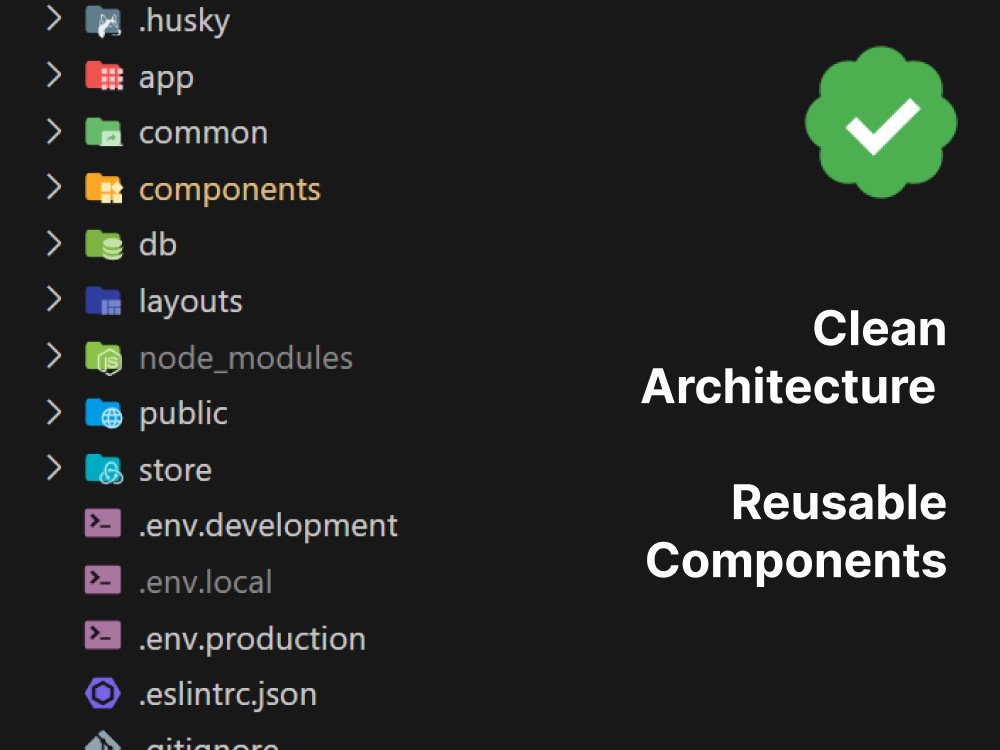 A clean and reusable React/Next.js architecture | Upwork