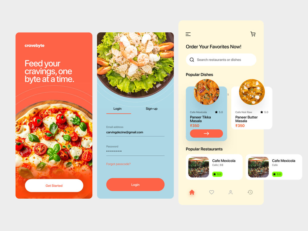 Professional & modern Mobile App UI Design for any platform (iOS ...