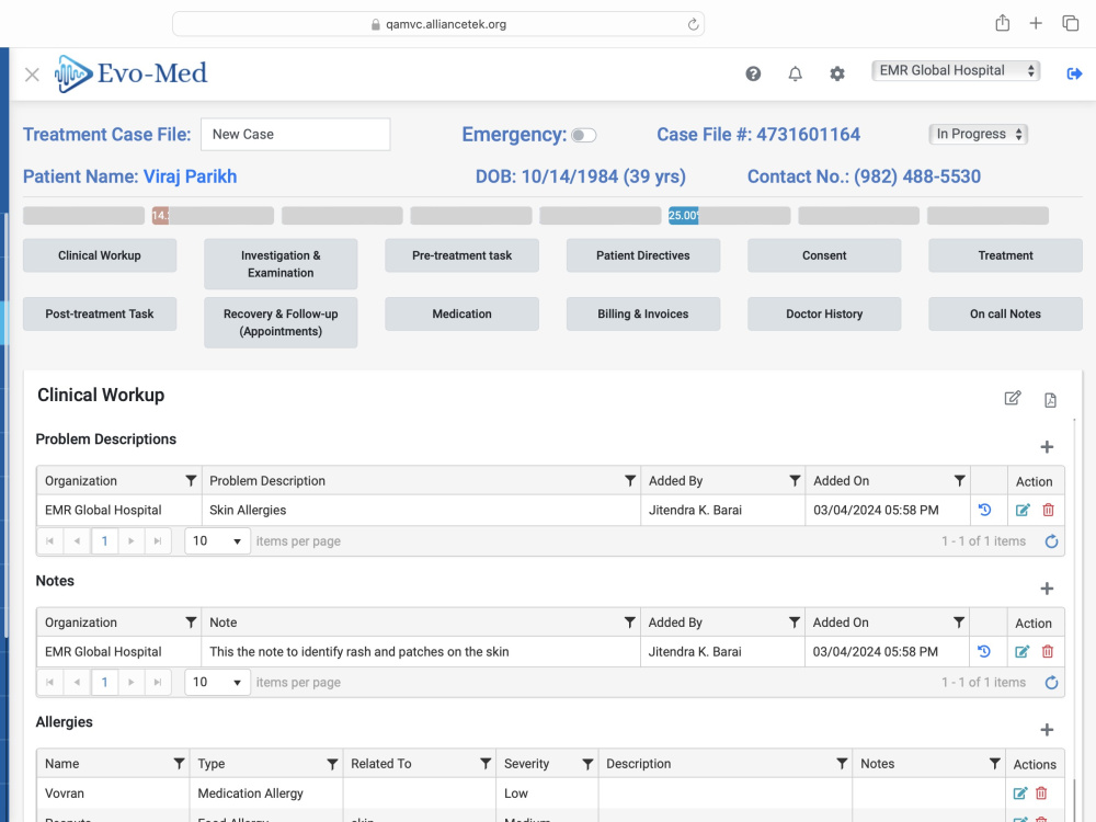 EHR (Electronic Hospital Record) System | Upwork