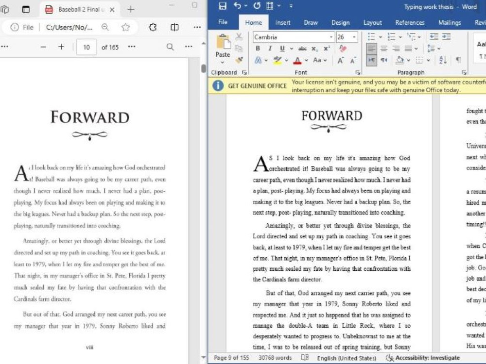 Get typed documents into MS Word/Excel from Scanned images or PDF | Upwork