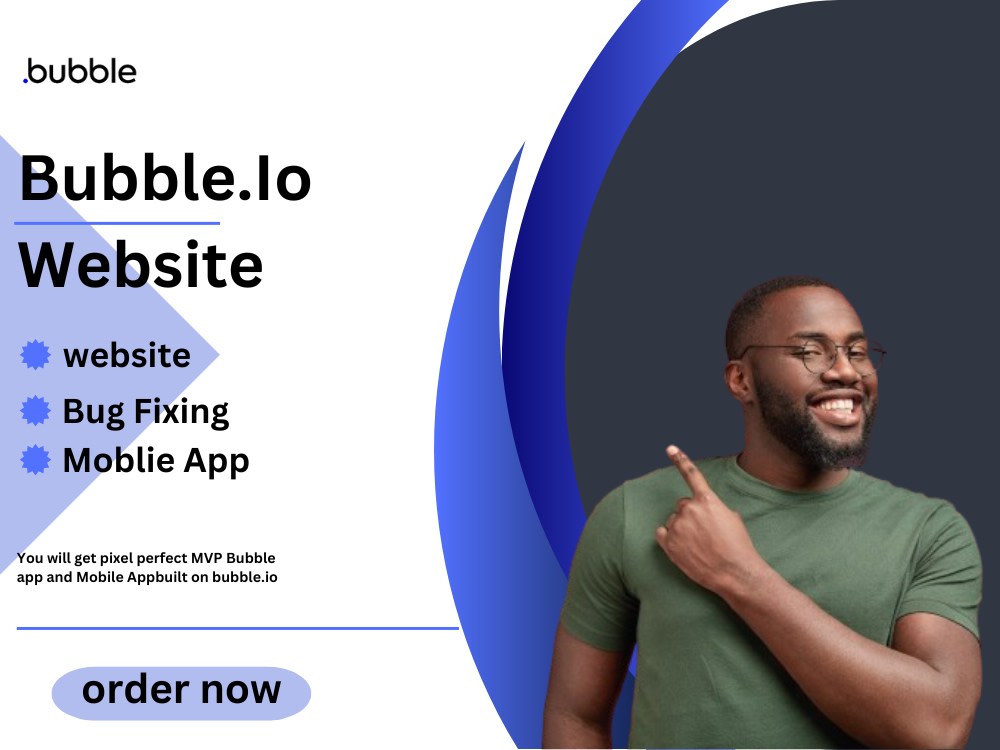Bubble io app development bubble website mobile and website application ...