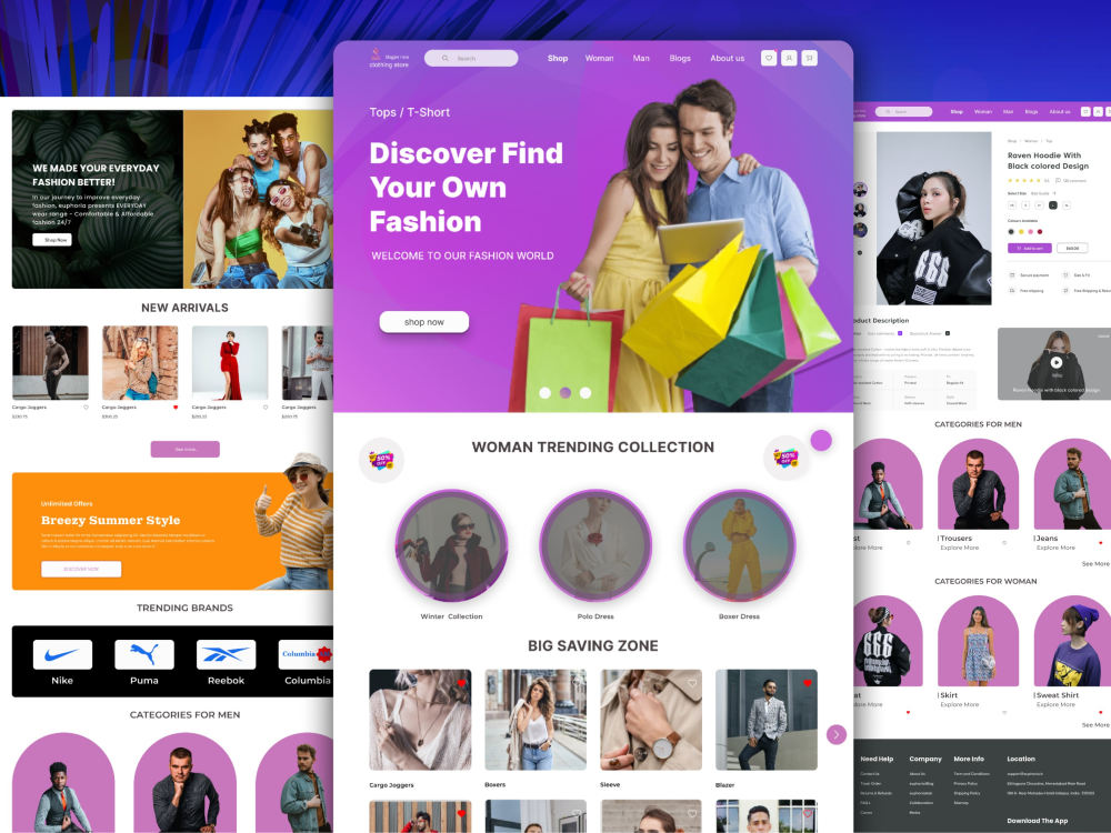 A modern UI/UX Website Design that takes your business to the next ...
