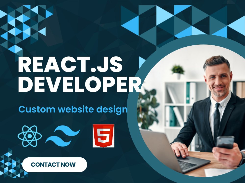 A responsive HTML CSS react js website | Upwork
