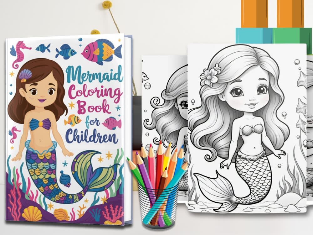 Amazing children's coloring pages, activity pages and book covers for ...