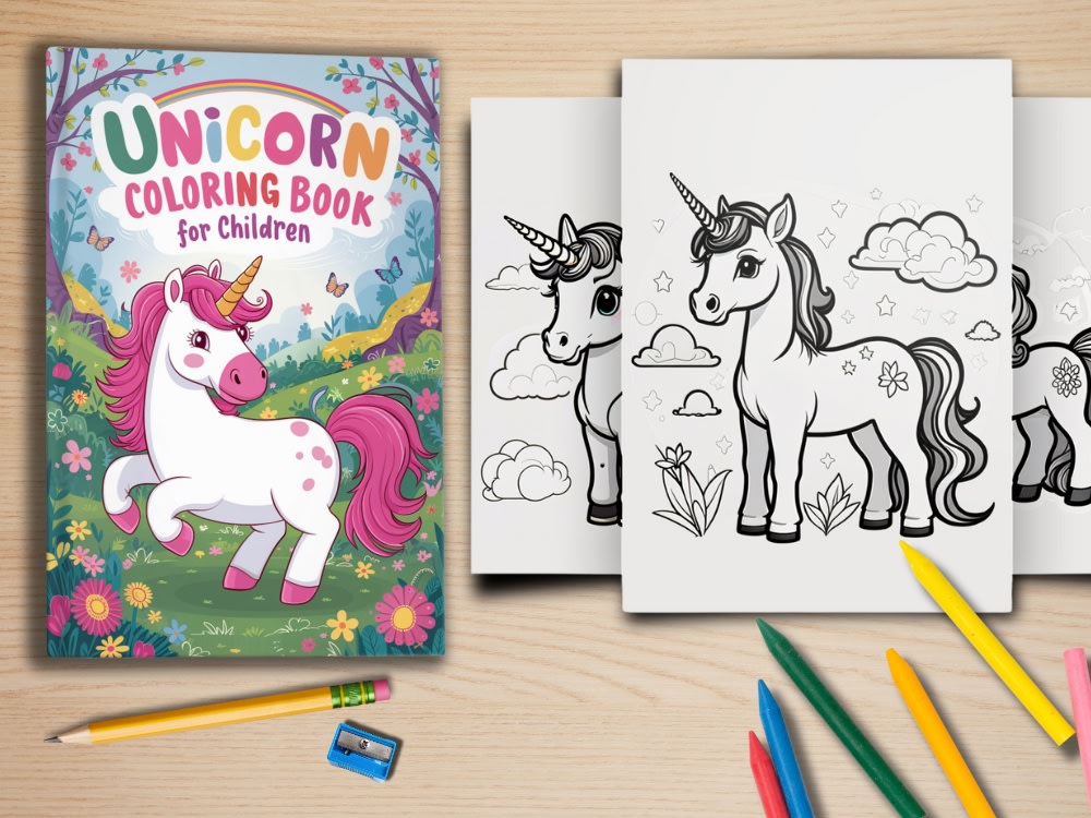 Amazing children's coloring pages, activity pages and book covers for ...