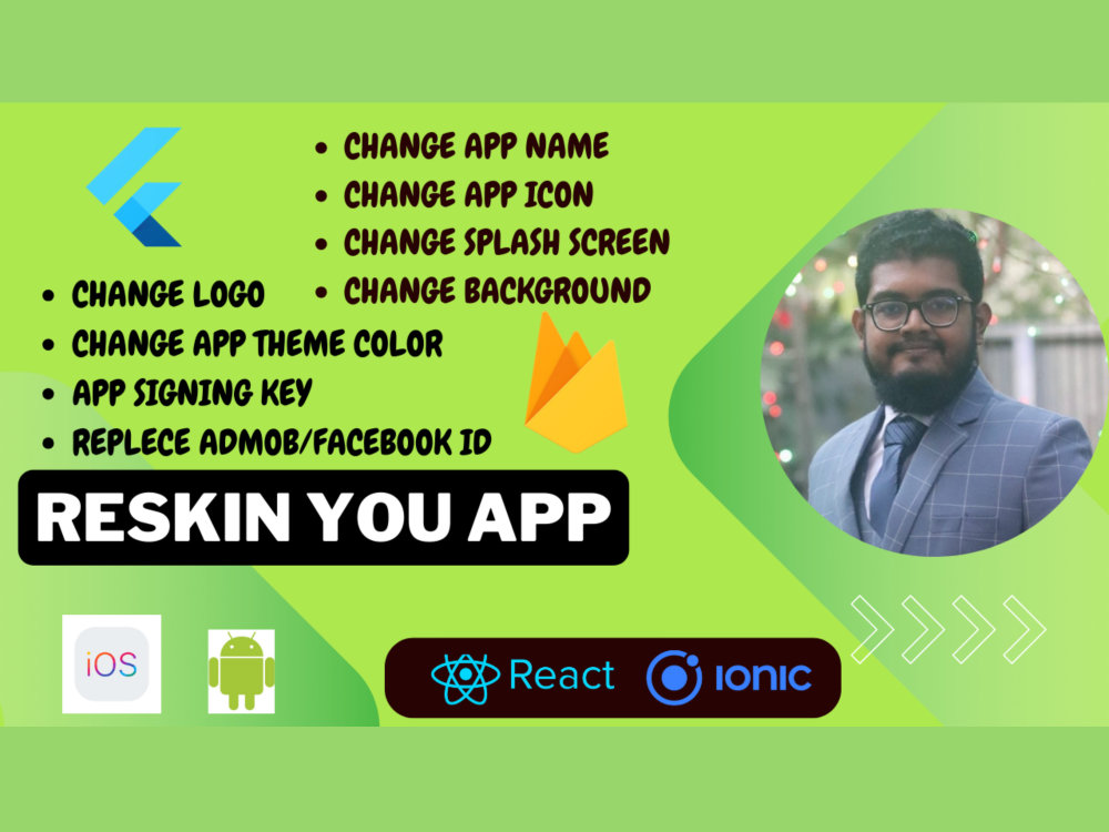 Transform Your Flutter Android App With Reskinning Or Customization Upwork